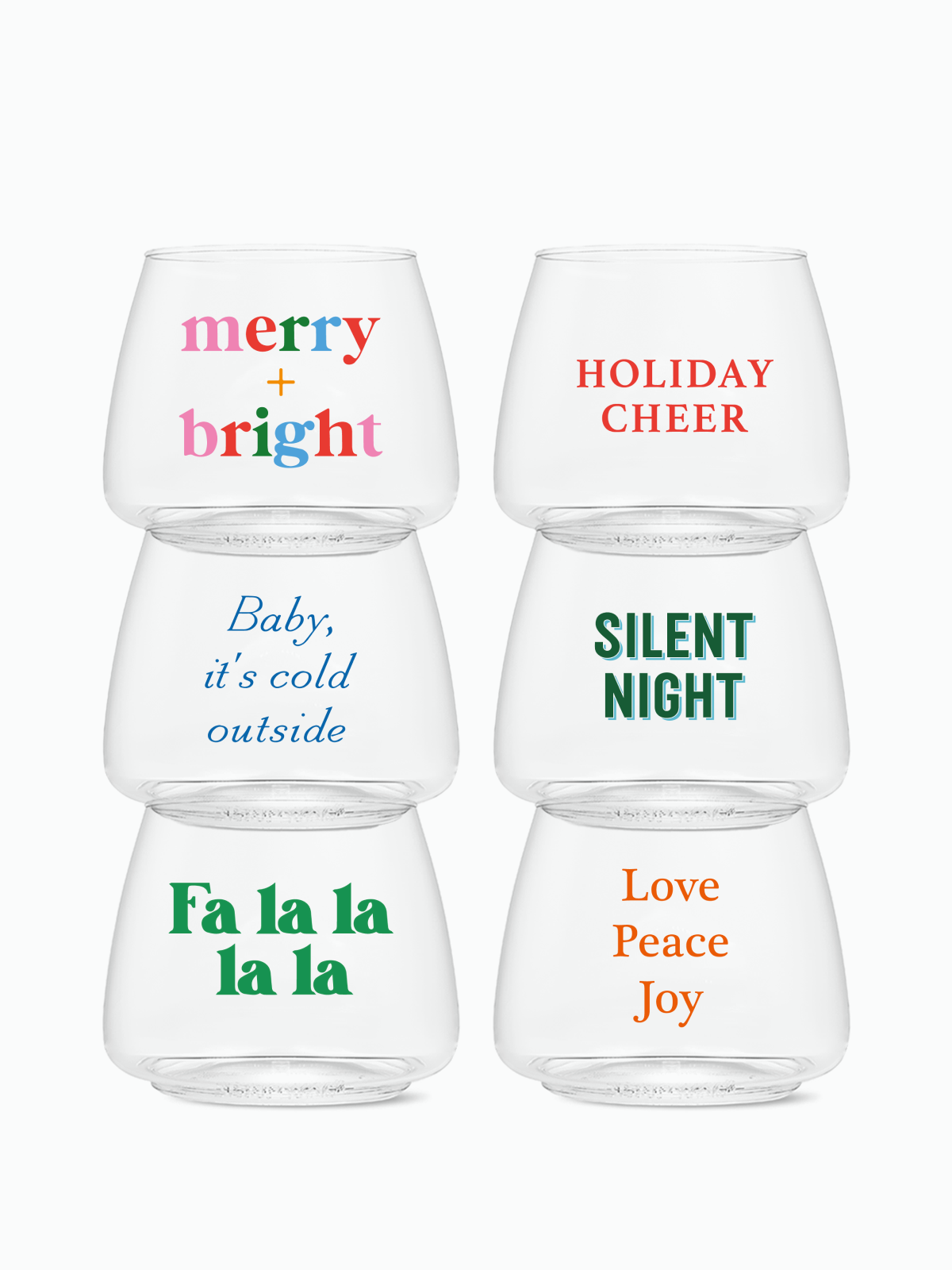 Holiday Sip and Sing - POP 12oz Rocks – TOSSWARE