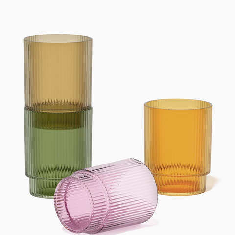 MSRP RESERVE 12oz Fluted Tumbler - Mixed Color Set – TOSSWARE