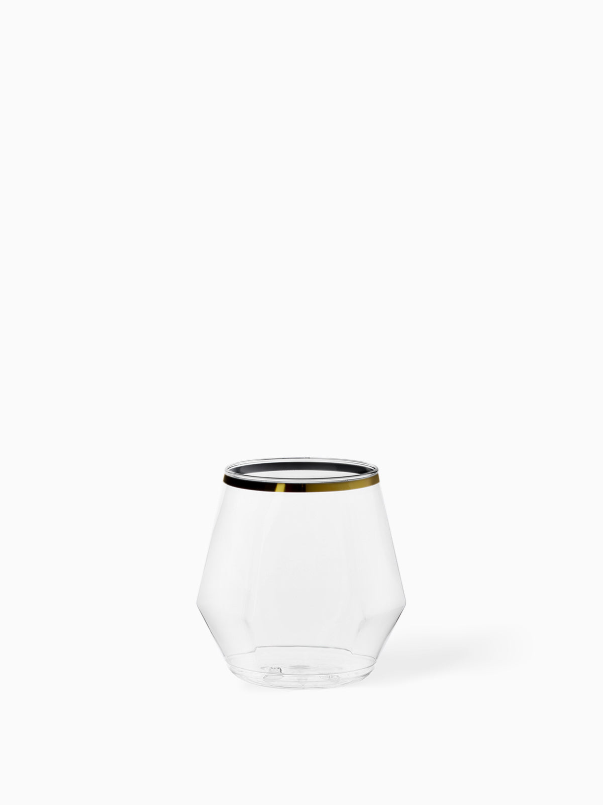 POP 12oz Diamond Vino Jr Gold Rim – TOSSWARE