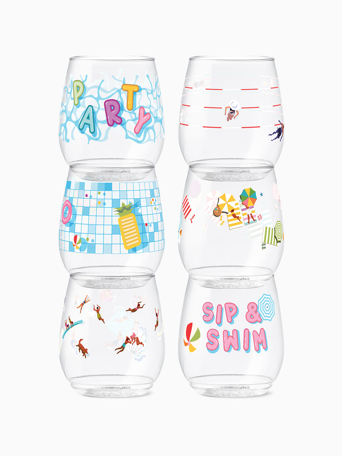 Pool Party - POP 14oz Vino – TOSSWARE